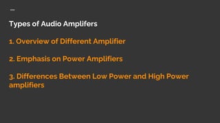 Audio Power Amplifier 2.pptx