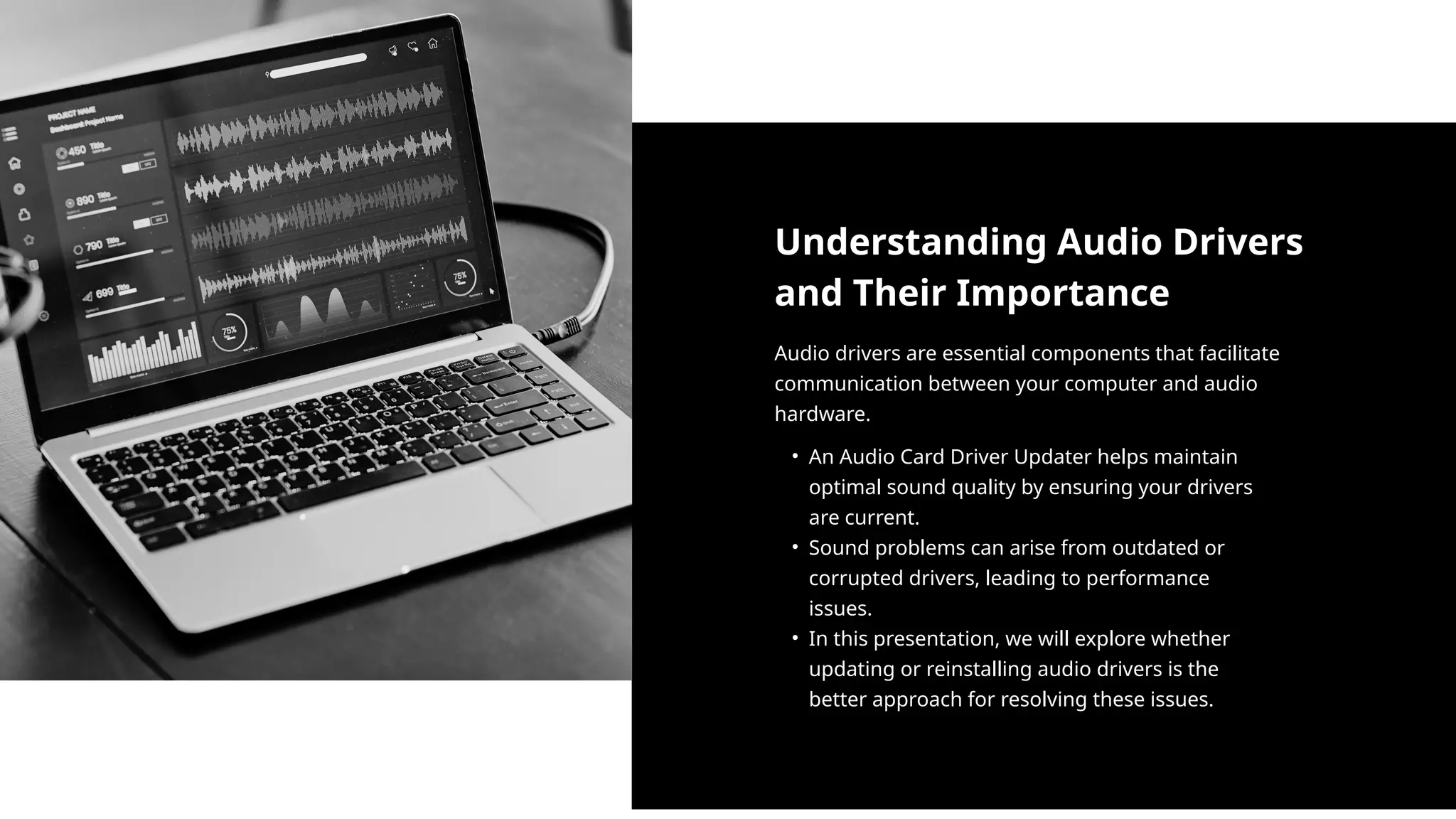 Audio Driver Update vs. Reinstall: Fix Sound Problems? | PPT