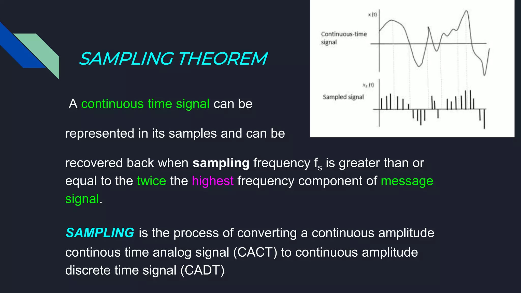 Audio signal processing | PPTX