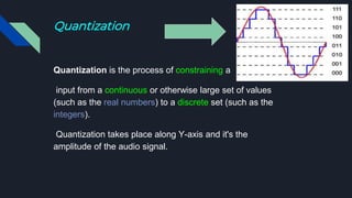 Audio signal processing | PPTX