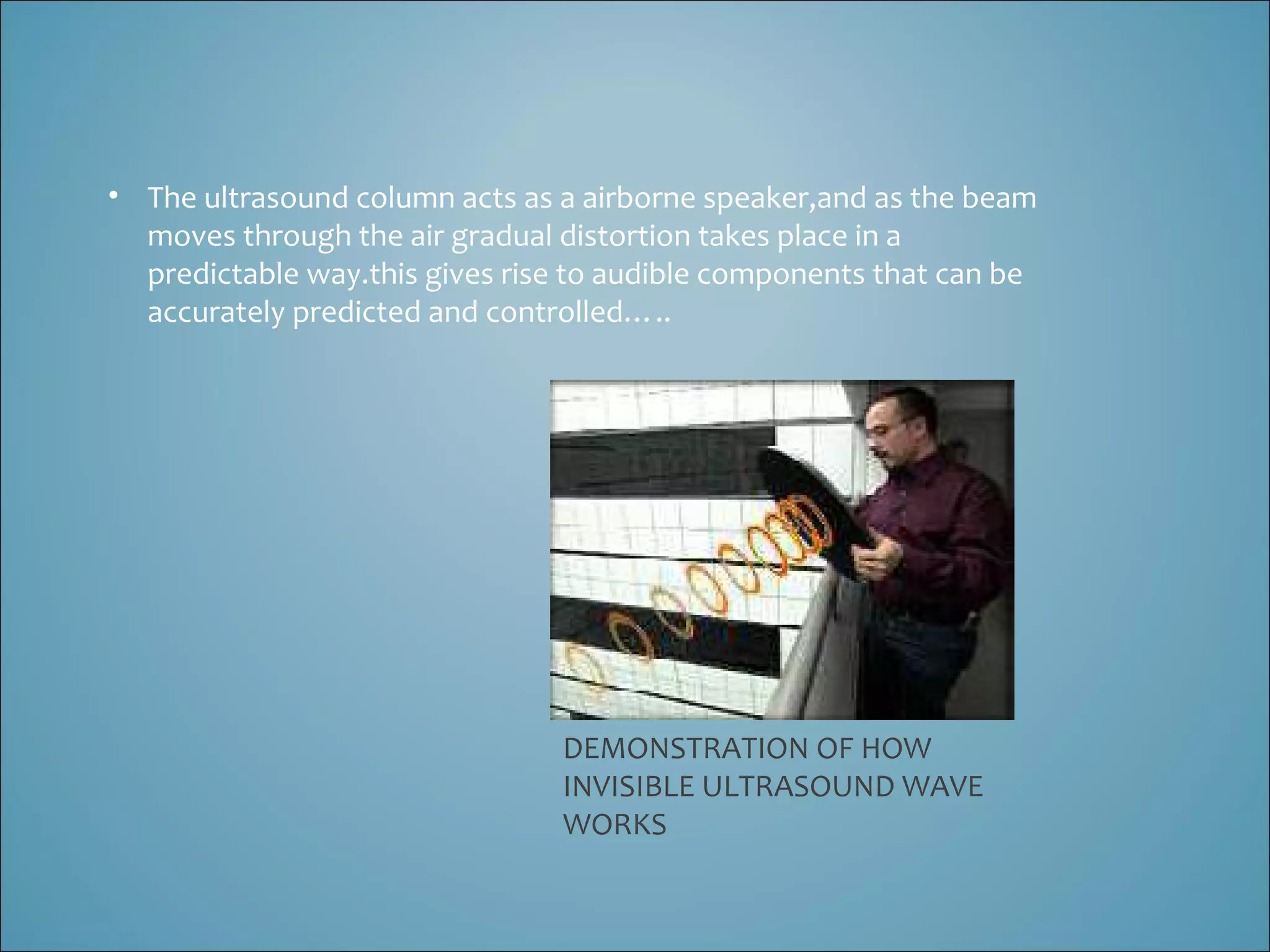 Audio spotlighting | PPT