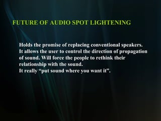 Audiospotlighting | PPT