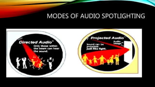 Audio spotlighting | PPTX