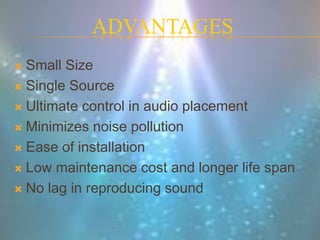 Audio spotlighting | PPTX