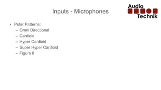 Sound Basics with Audio Technik | PPT
