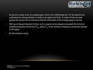 How to play audio from a microcontroller | PPT