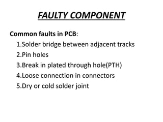IDENTIFYING THE FAULTY STAGE,Audio & video system | PPTX