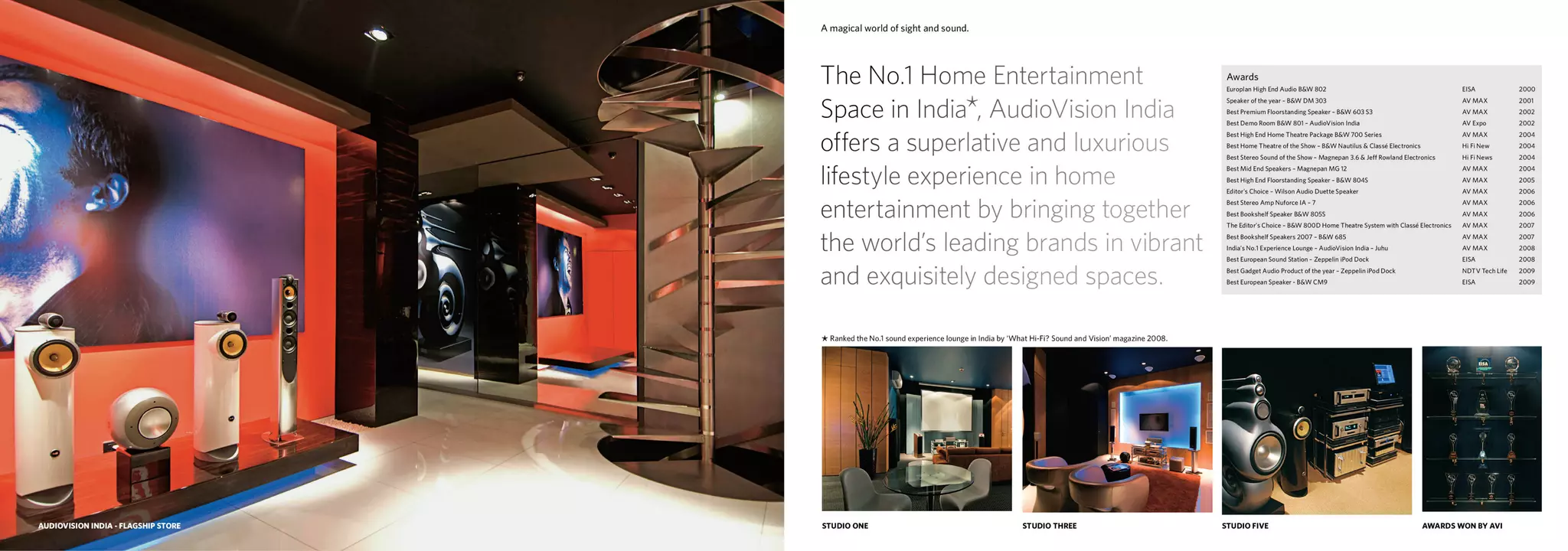 Audio Vision India – Official Brochure | PDF