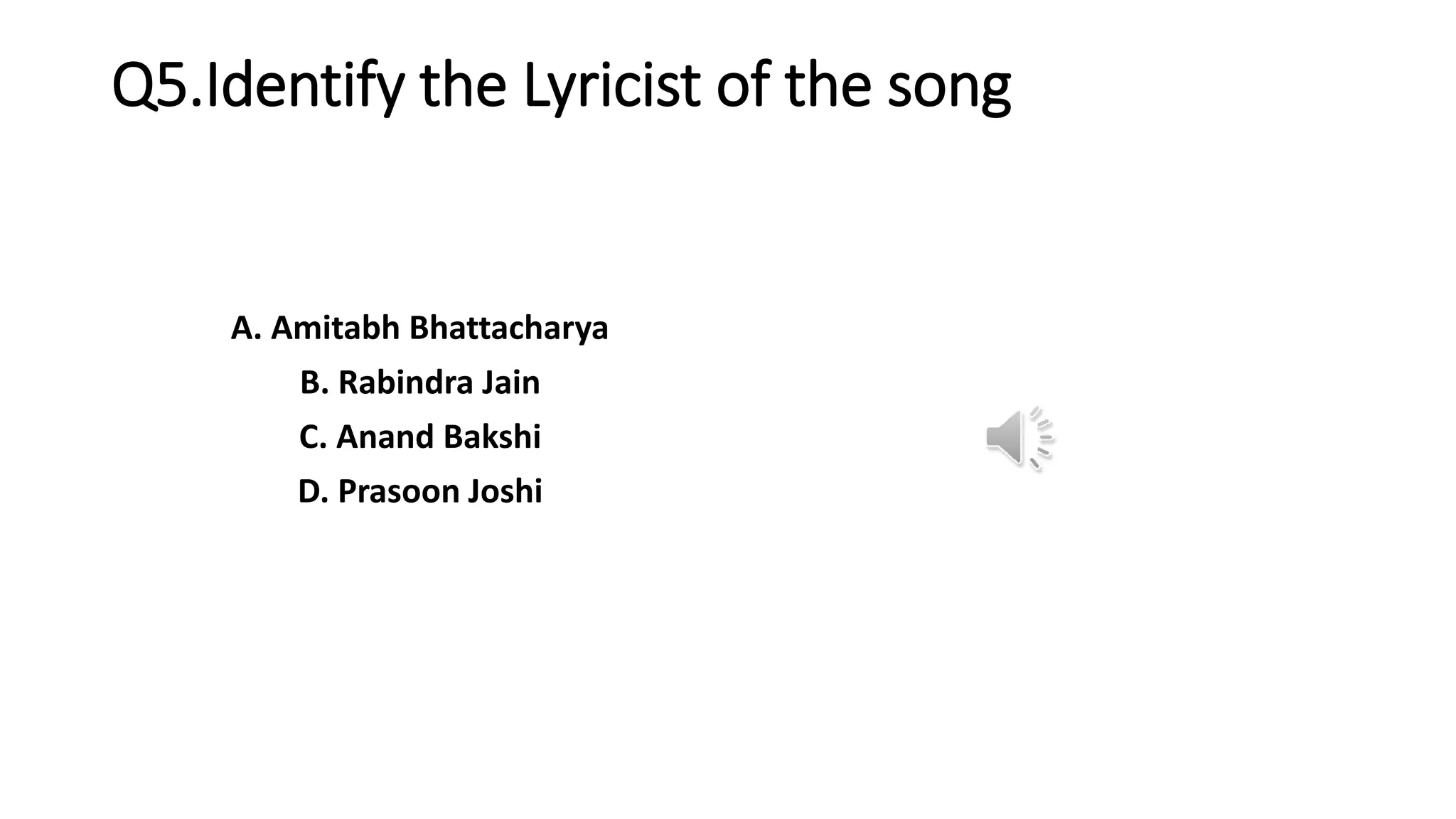 Audio visual round fun quiz competition | PPTX