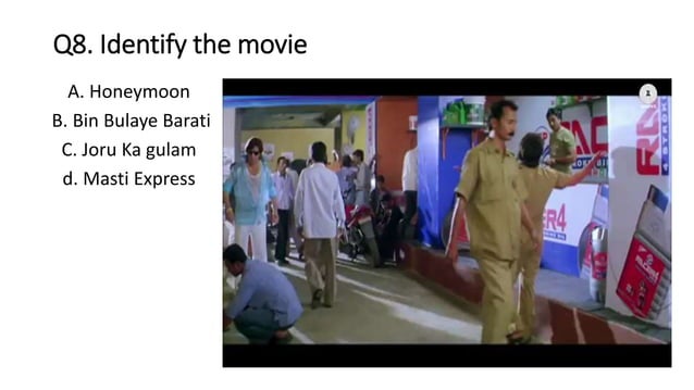 Audio visual round fun quiz competition | PPTX