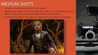 Camera Movements , Angles & Shots | PPTX