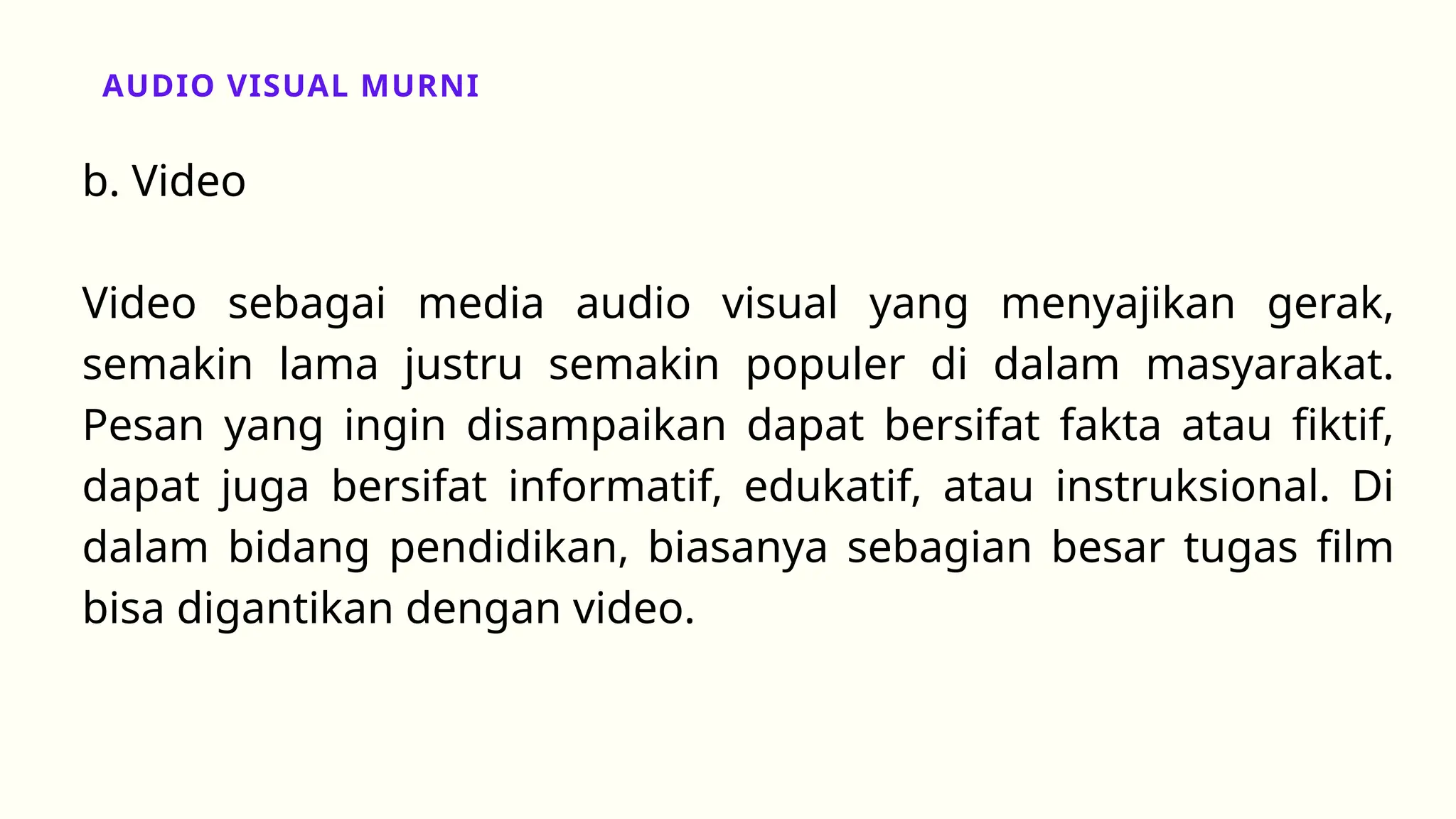 AUDIO VISUAL PAPARAN YANG CUKUP LENGKAP.pptx