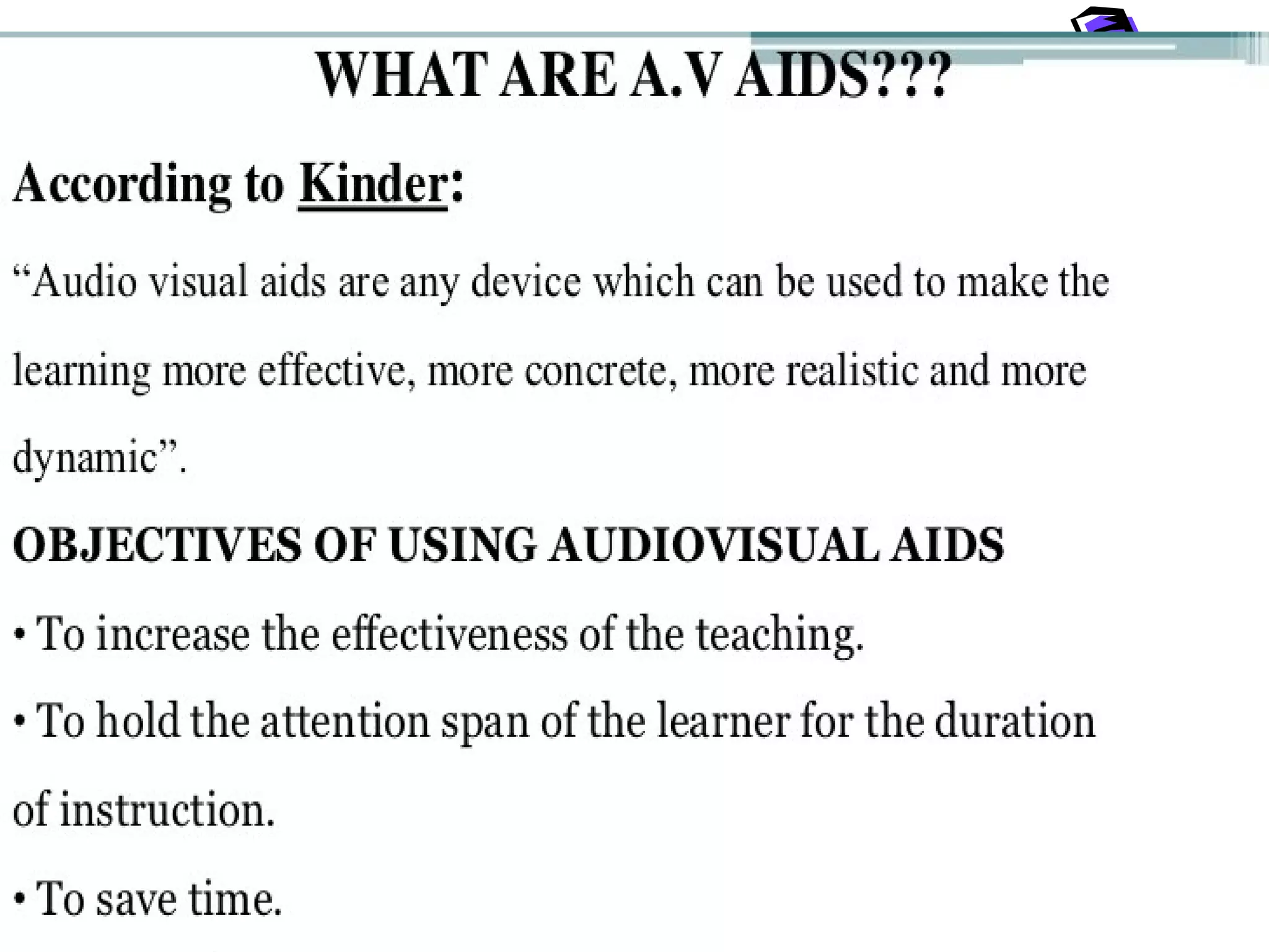 Audio visual aids | PPT