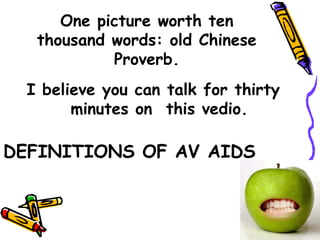 Audio visual aids | PPT