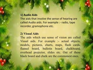Audio visual aids | PPTX