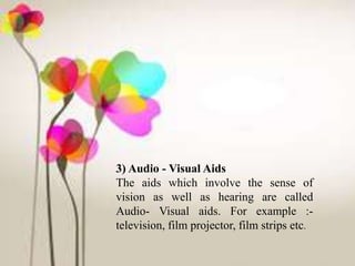 Audio visual aids | PPTX