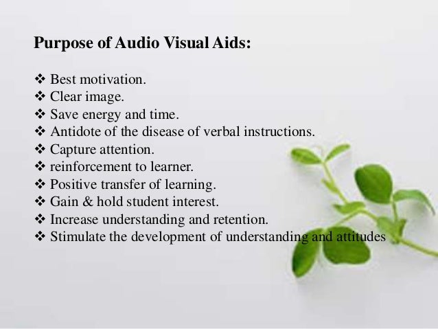 Audio Visual Aids audio-visual-aids