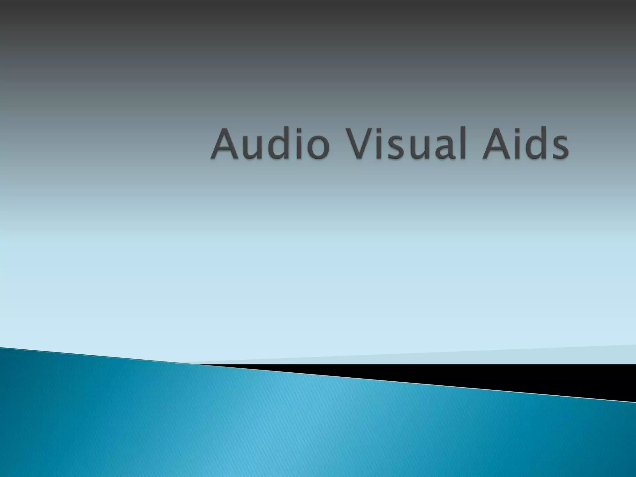 MEU WORKSHOP Audio visual aids | PPTX | Computing | Technology & Computing