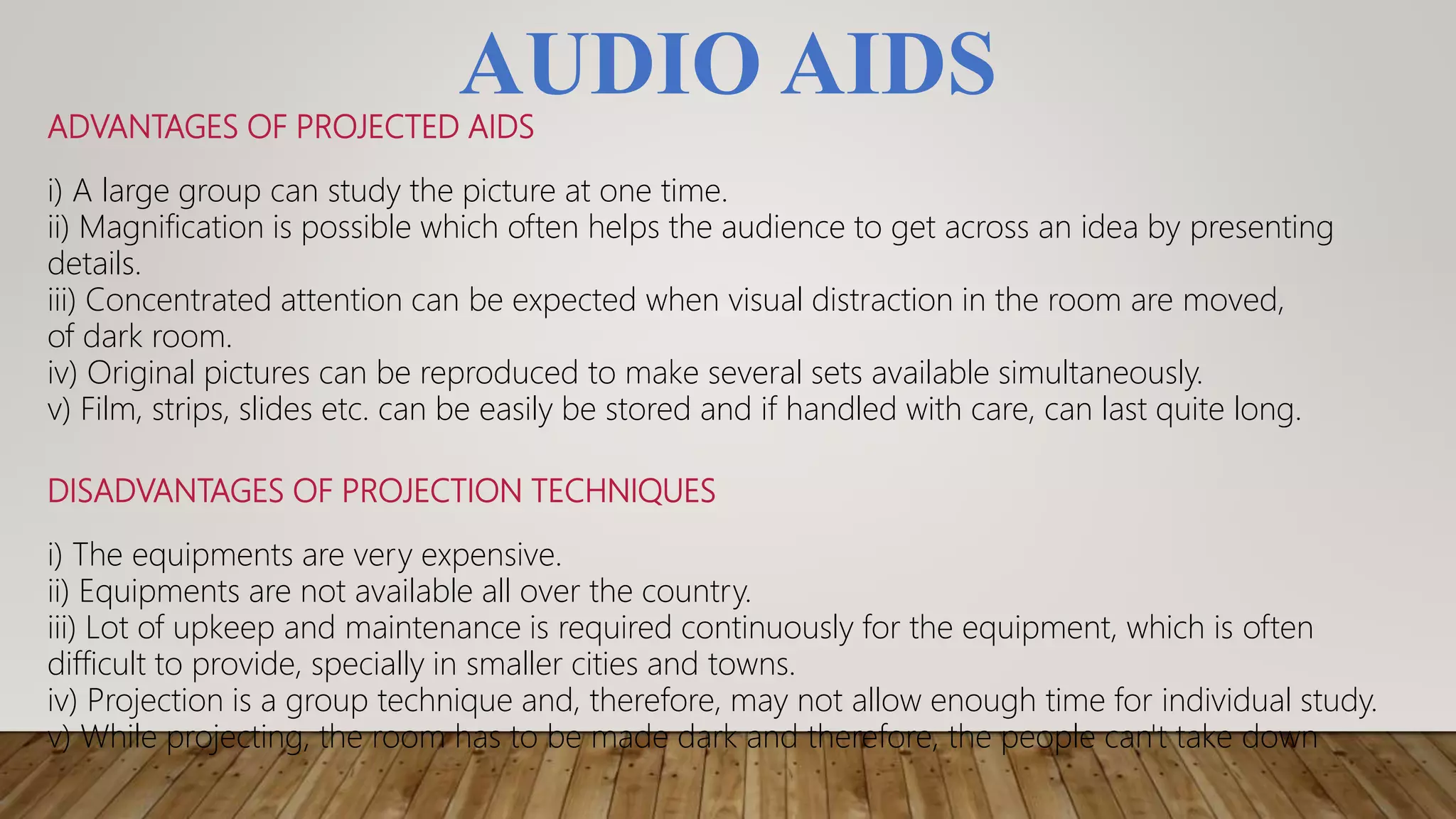 ROLE OF AUDIO-VISUAL AIDS AND COMPUTERS IN ORAL PRESENTATION | PPTX