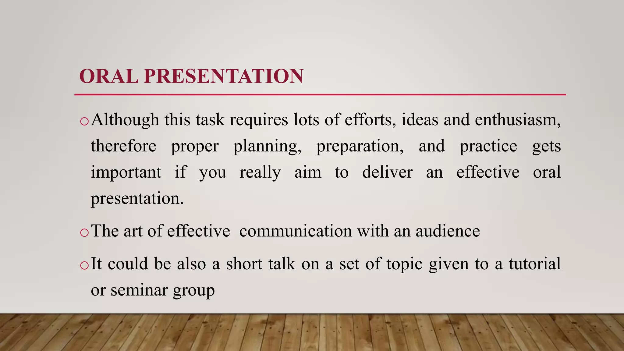 ROLE OF AUDIO-VISUAL AIDS AND COMPUTERS IN ORAL PRESENTATION | PPTX