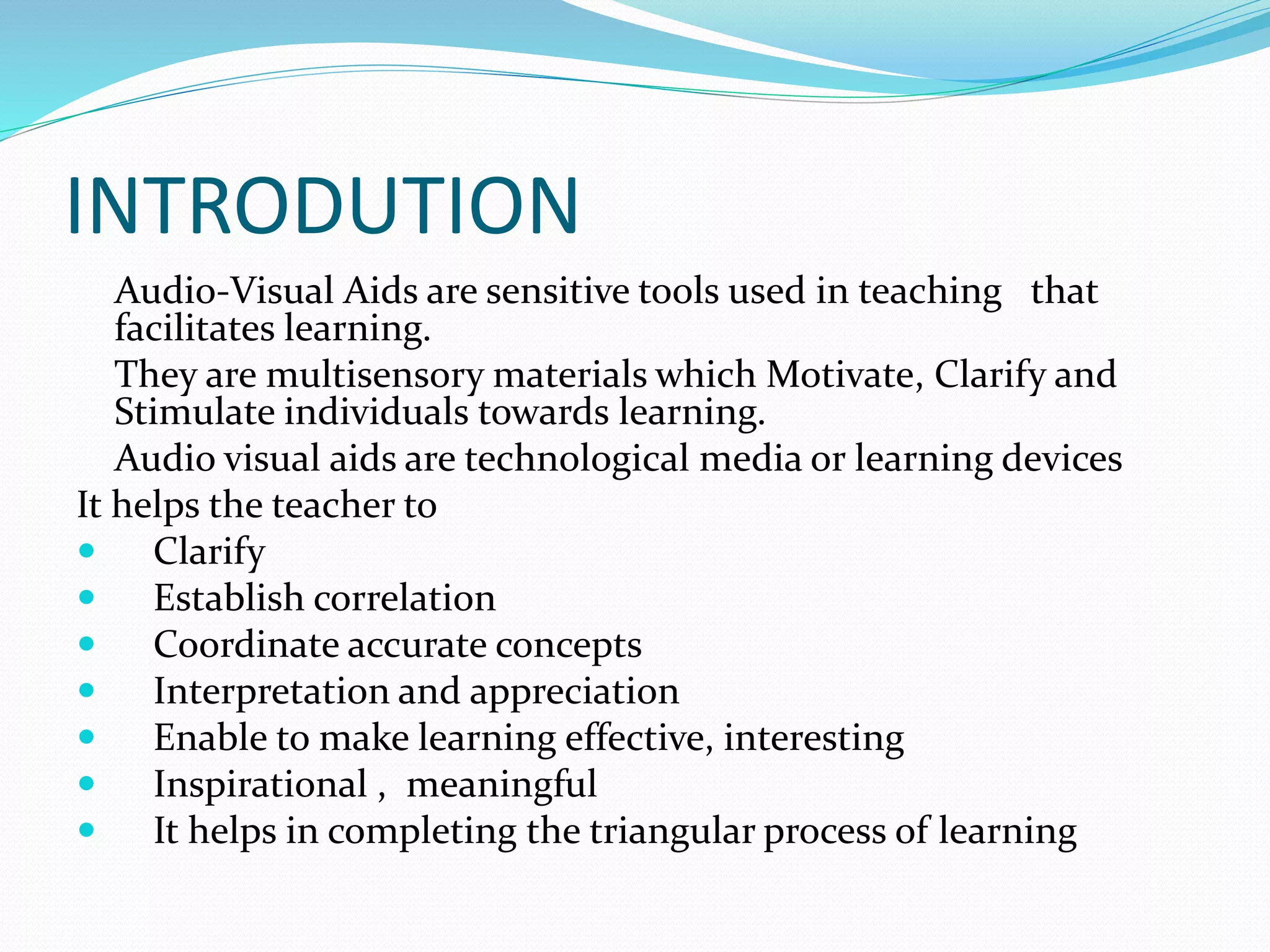 Audio Visual Aids | PPTX