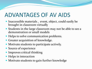 Audio Visual Aids | PPTX