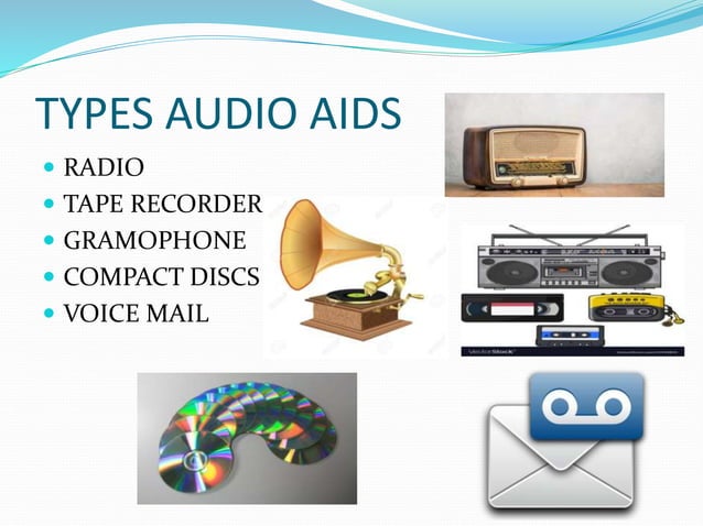 Audio Visual Aids | PPTX | Technology & Computing