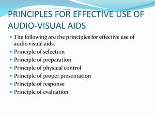 Audio Visual Aids | PPTX