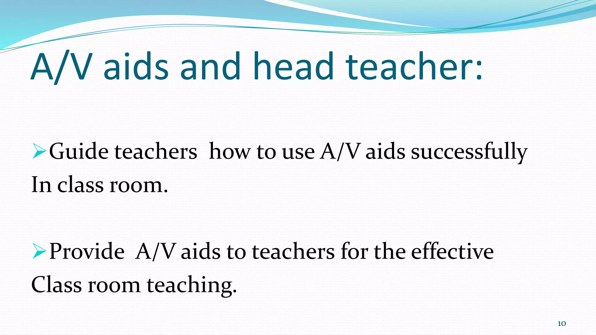 AUDIO VISUAL AIDS new.pptx | Education