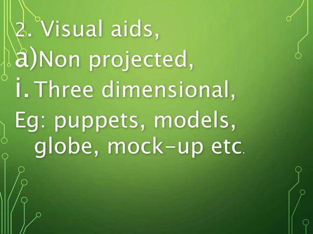 Audio visual aids presentation nursing education | PPTX | Technology ...