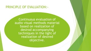 Audio visual aids present by sayan | PPT