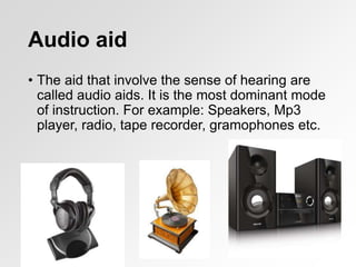 Audio visual aid | PPT
