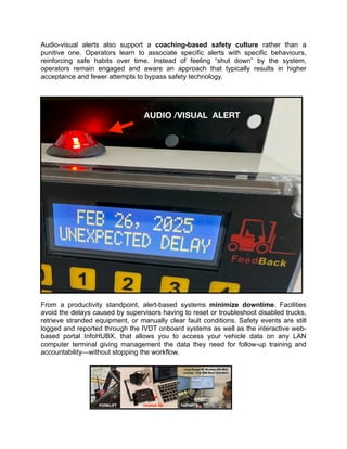 AUDIO / VISUAL alerts for SkidWeigh products used on material handling ...
