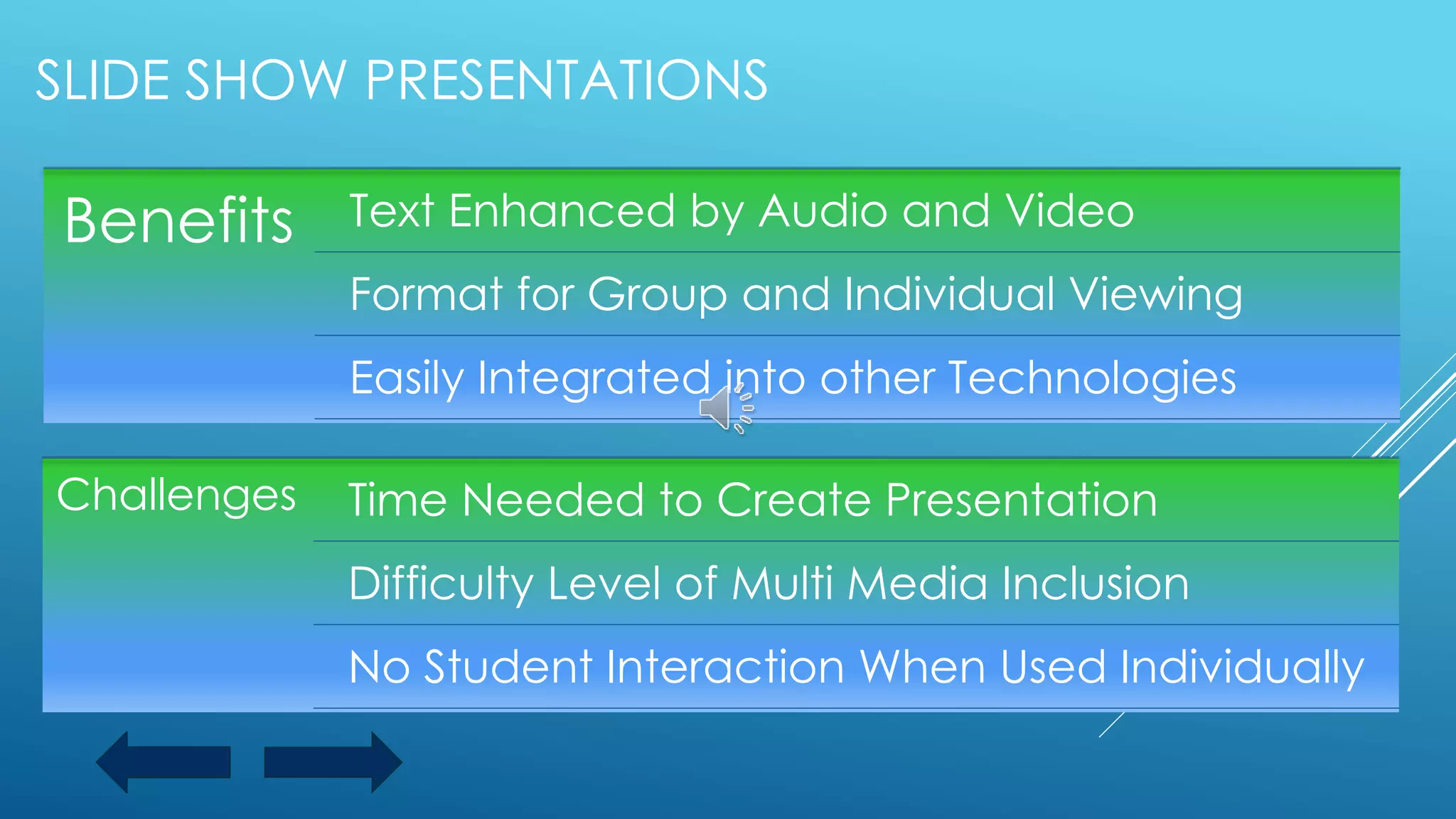 Audio visual educational technologies | PPT