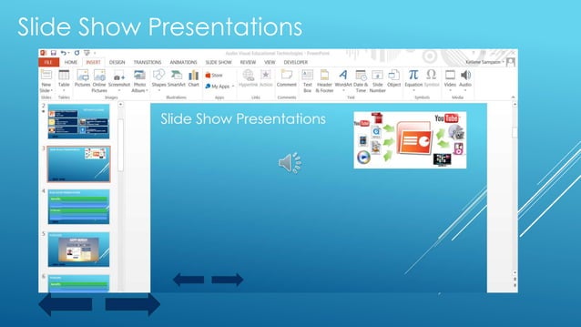 Audio visual educational technologies | PPT