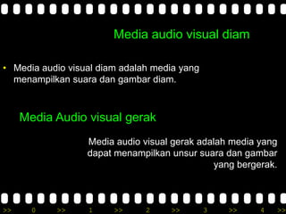 Audio visual karakteristik | PPTX