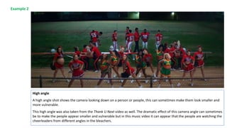 Audiovisual media language 2 Camera angles and movements | PPT