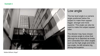 Audiovisual media language 2 Camera angles and movements | PPT