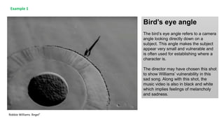 Audiovisual media language 2 Camera angles and movements | PPTX