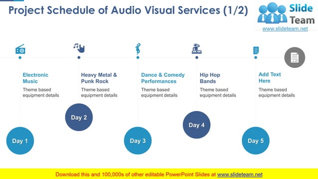 Audio Visual Proposal Template PowerPoint Presentation Slides | PPT