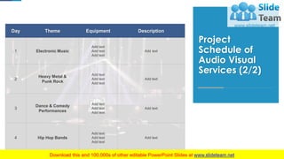 Audio Visual Proposal Template PowerPoint Presentation Slides | PPT