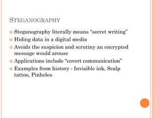 Audio Watermarking and Steganography | PDF