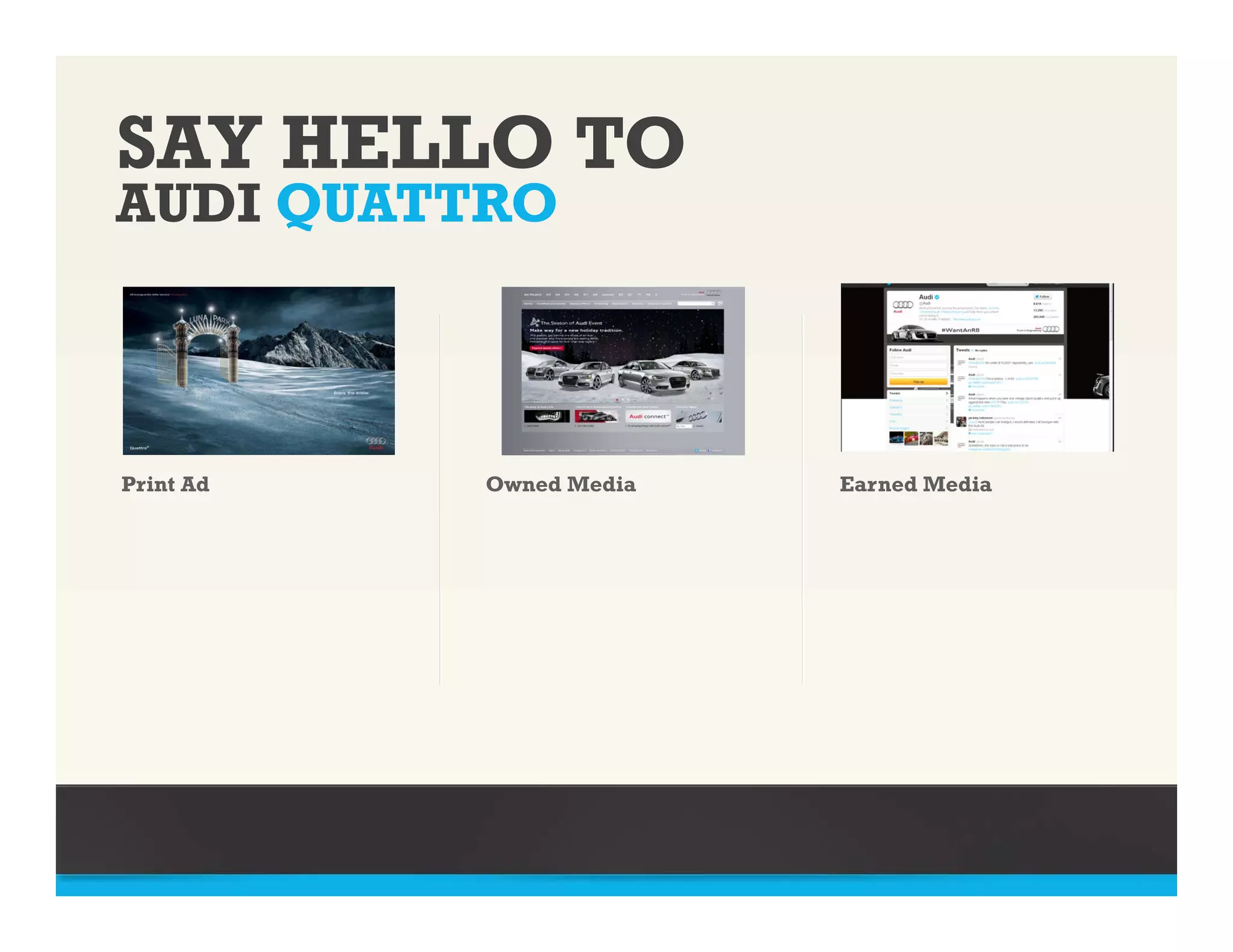 Audi presentation | PDF