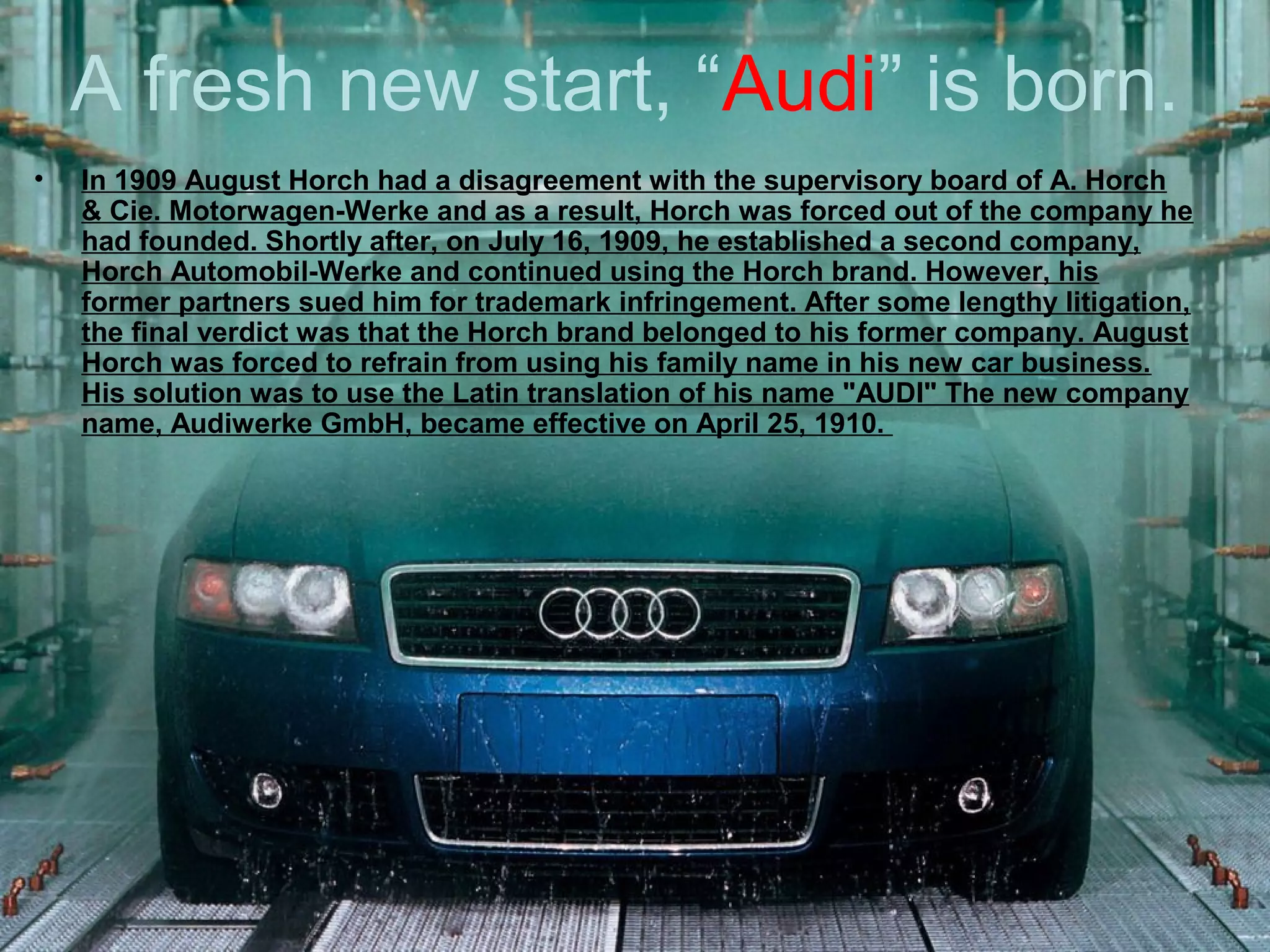 Audi presentation | PPT