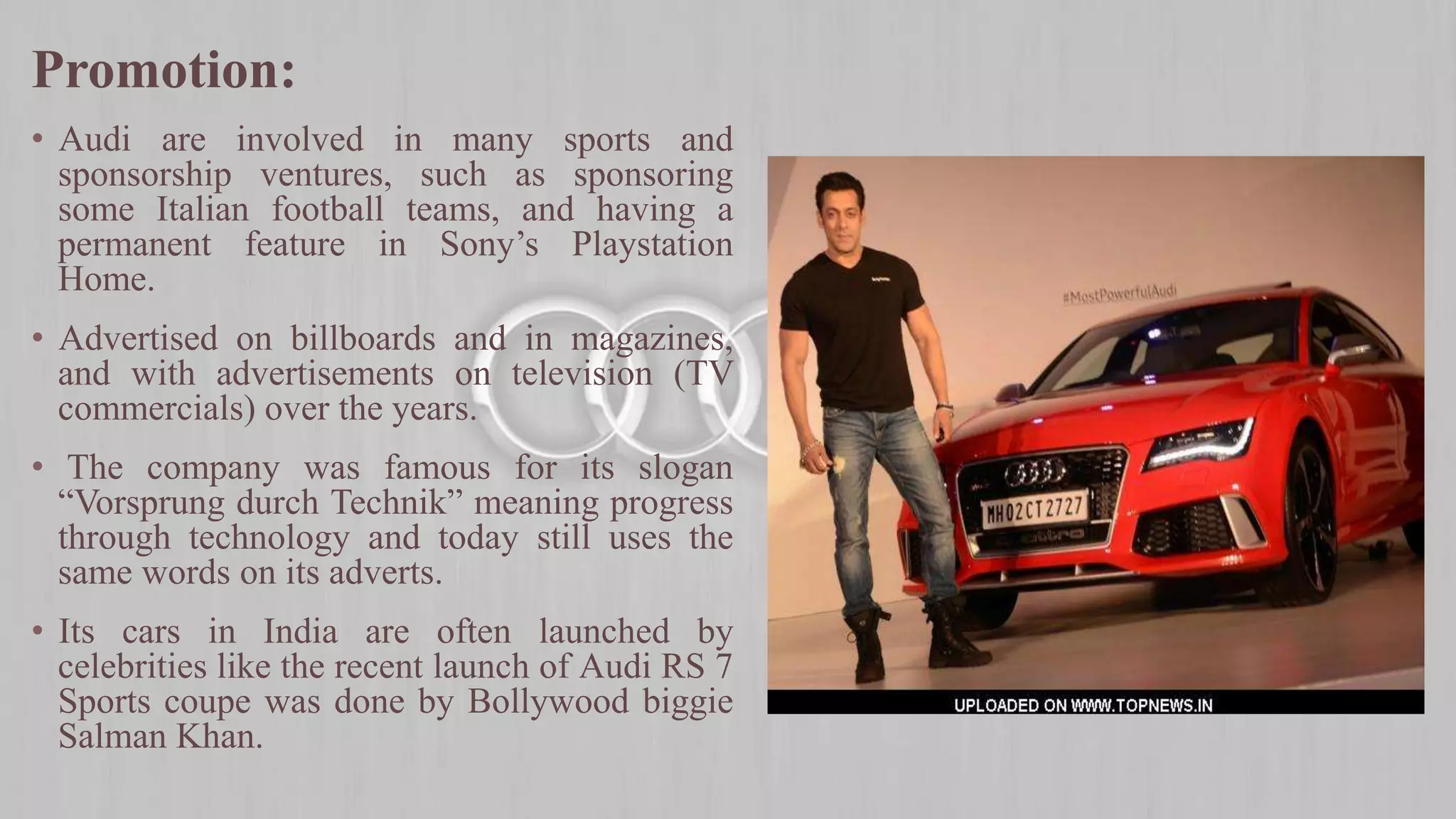 Audi presentation | PPTX