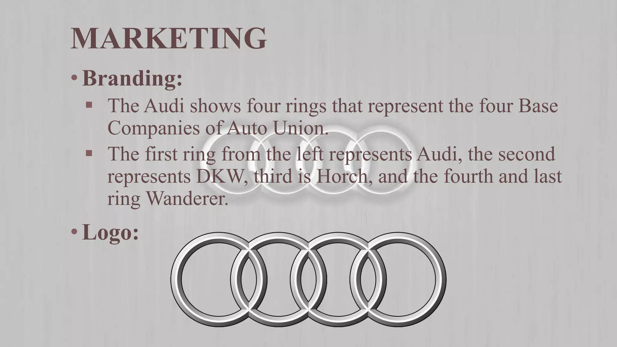 Audi presentation | PPTX