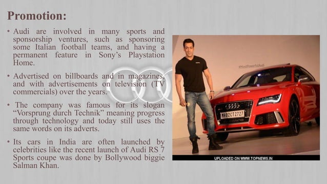 Audi presentation | PPTX