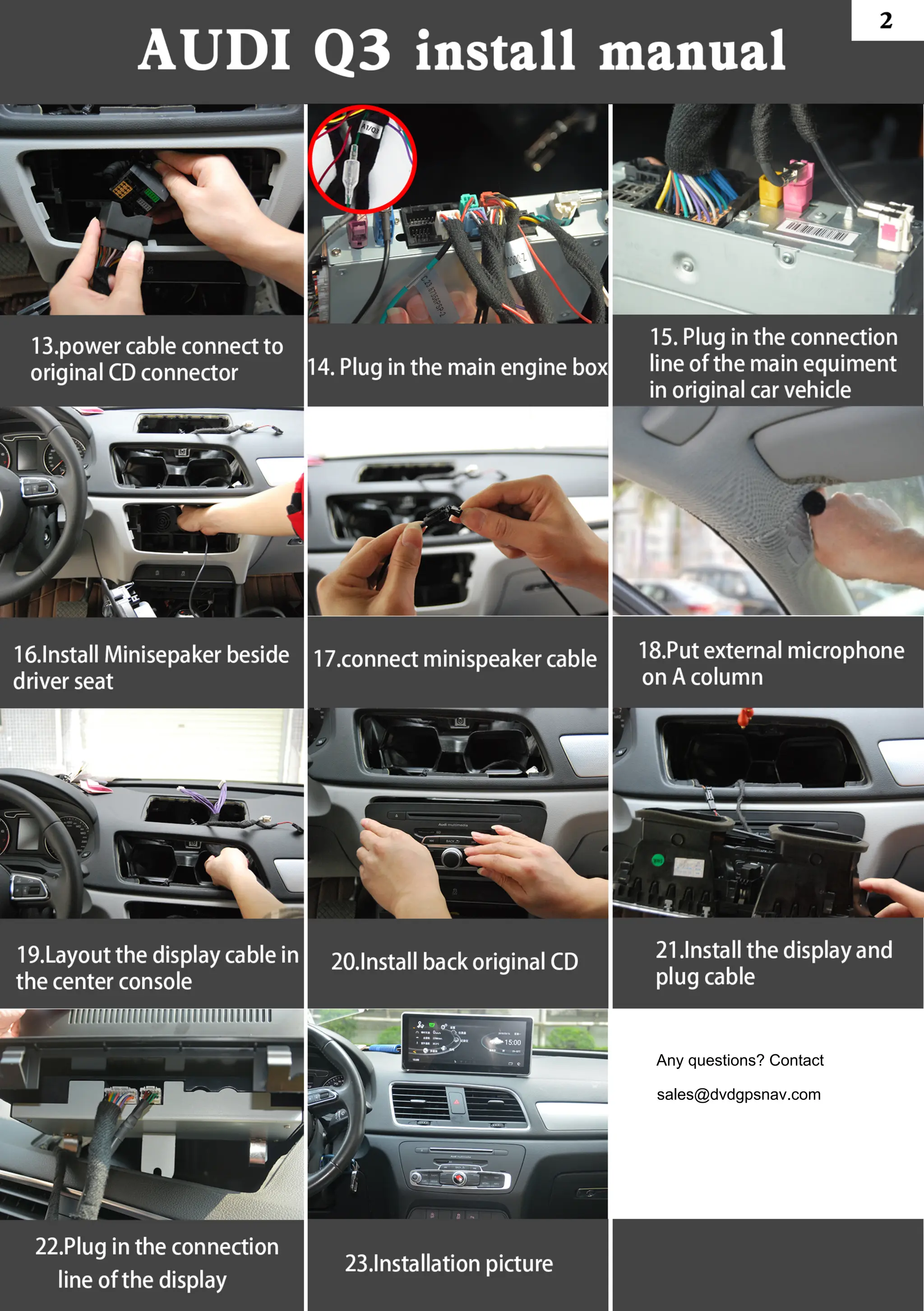 Audi Q3 Android Screen Head Unit Install Manual.pdf