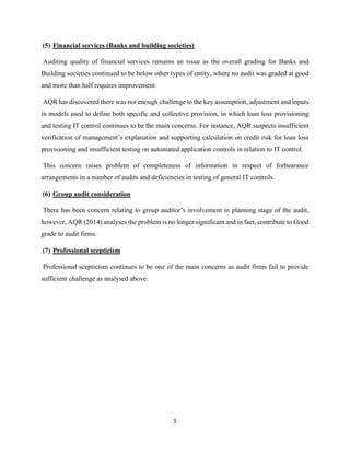 Audit Quality Control | PDF