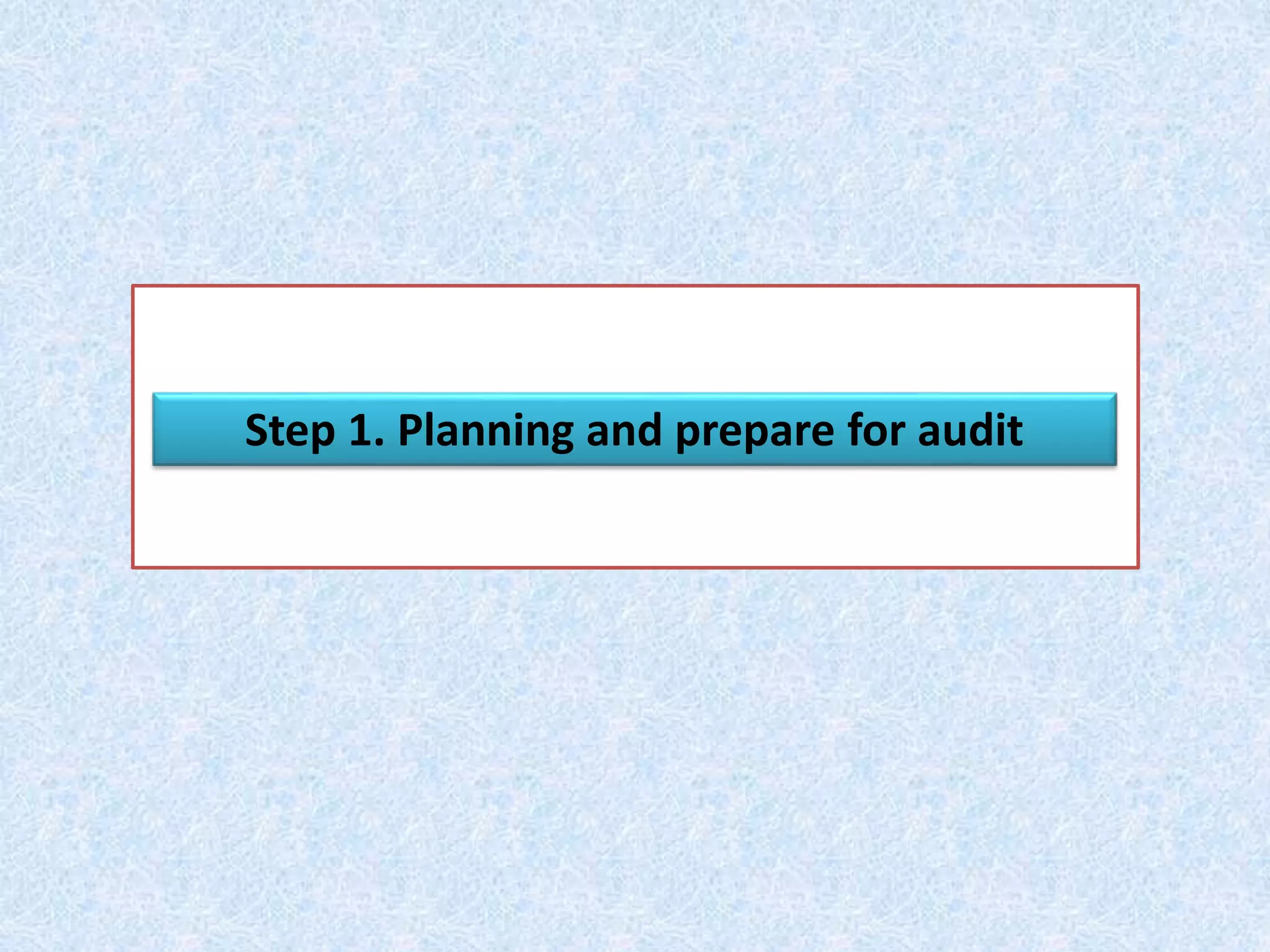 Audit Technique | PPTX